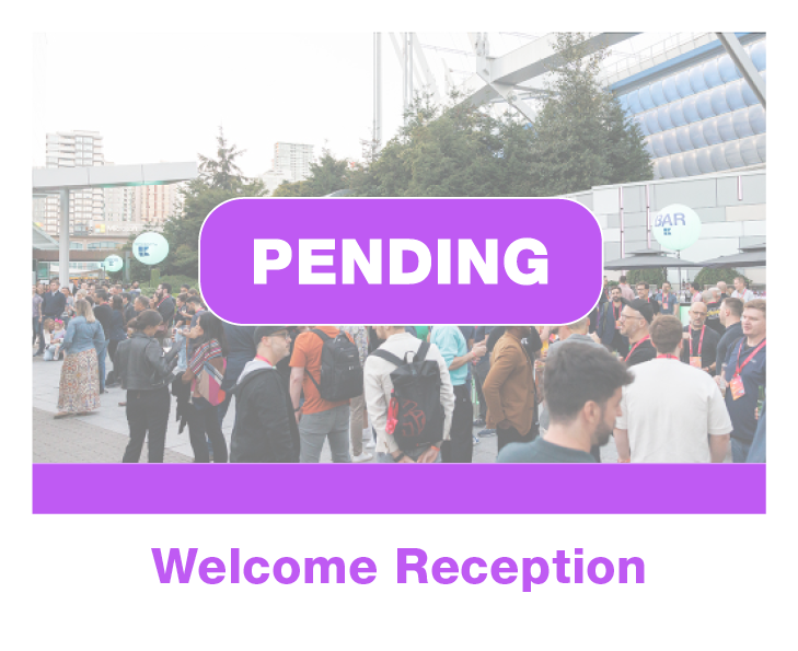 Welcome Reception - External Development Summit (XDS)